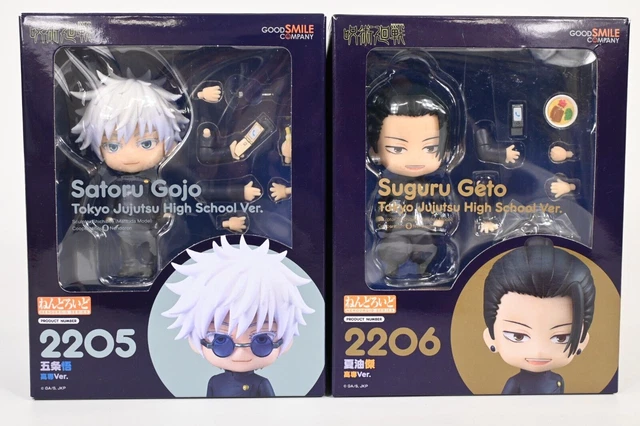 NENDOROID 2205 SATORU Gojo 2206 Suguru Geto Jujutsu Kaisen Good Smile ...