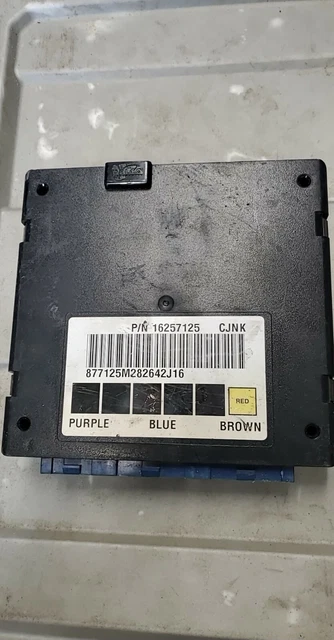 99-00 CHEVY OR GMC pickup bcm body control module 16257125 $28.00 ...