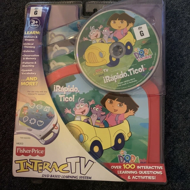 *NEW SEALED* FISHER Price Dora The Explorer Interactive DVD Based ...
