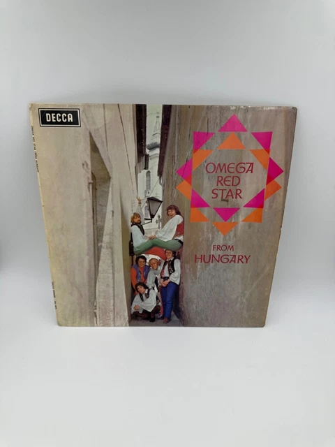 LP OMEGA RED Star – From Hungar ORIGINAL 1968 PROG ROCK FOLK ACID BEAT ...