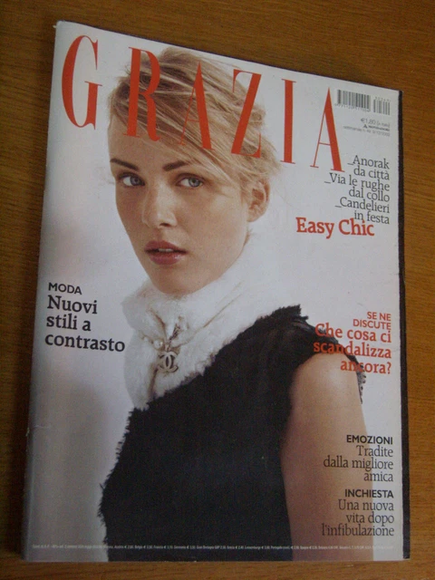 GRAZIA 2003/49=MALLA=MODA DONNA Rivista Magazine Fashion Italy=Bruno ...