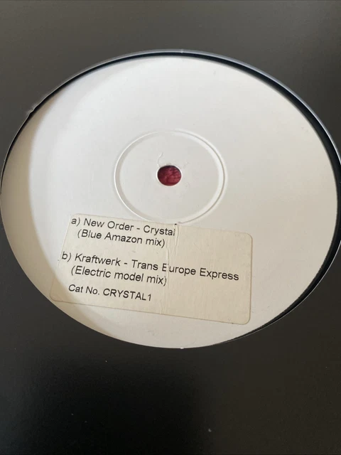 NEW ORDER - Crystal Blue Amazon Mix Vinyl 12 / Kraftwerk Trans Europe ...