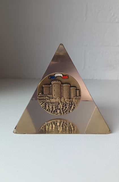 RARE PYRAMIDE EN Résine" Bicentenaire De La Revolution Française ( 1789 ...