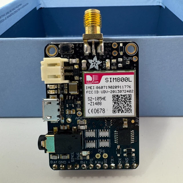 ADAFRUIT FONA MINI Cellular GSM Breakout SIM800L SIM800 $24.99 - PicClick