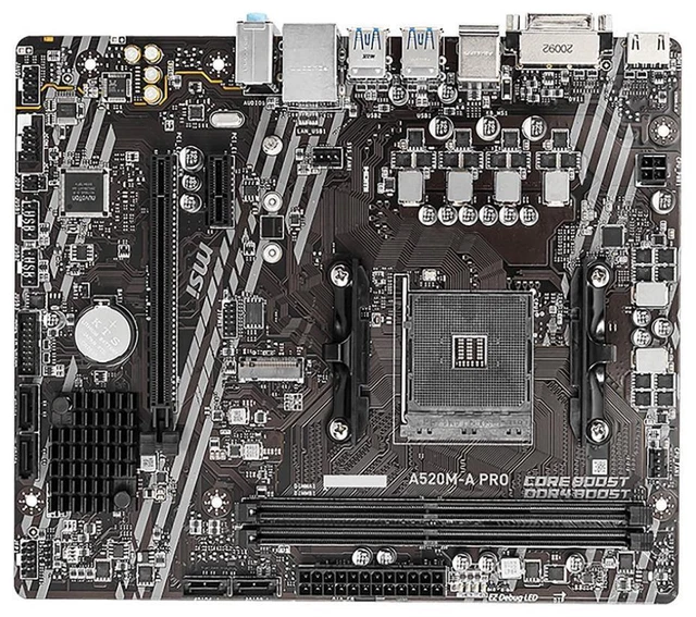 PRO A520M-A SOCKET AM4 Micro ATX Motherboard - A520M-A PRO £85.69 ...