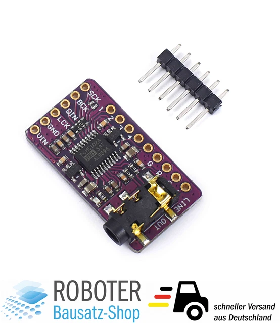 PCM5102 DAC DECODER GY-PCM5102 I2S Player für Arduino Raspberry Pi EUR ...