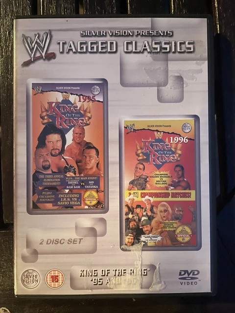 WWE TAGGED CLASSICS King Of The Ring 1995 & 1996 DVD (2 Disc Set) WWF ...