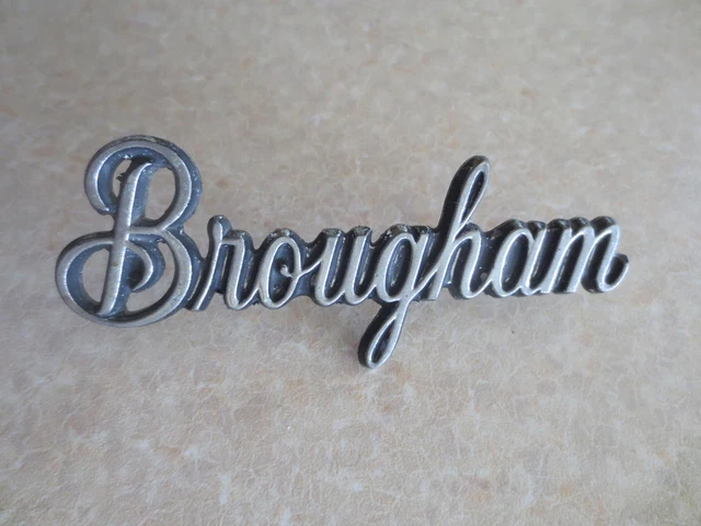 ORIGINAL 1970S DODGE Monaco Brougham Emblem £28.26 - PicClick UK