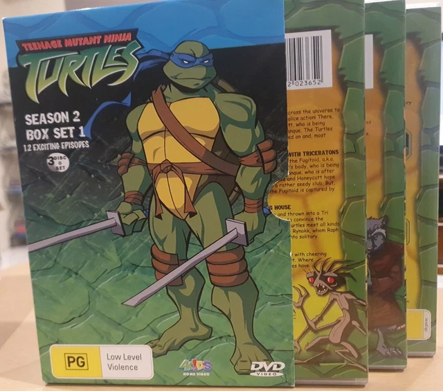 TEENAGE MUTANT NINJA TURTLES SEASON 9 dvd set REGION 1 cartoon 80's ...