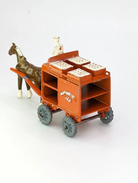 MATCHBOX LESNEY MOKO 7a Horsedrawn Milk Float vintage diecast toy car ...