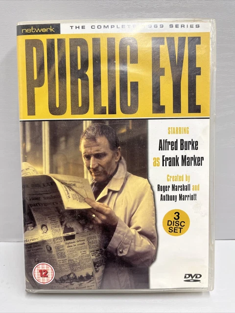 PUBLIC EYE: THE Complete 1969 Series / DVD Boxset / Network / Cert 12 ...