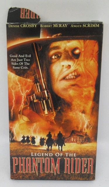 LEGEND OF THE Phantom Rider Vhs Video Movie, Denise Crosby, Robert ...