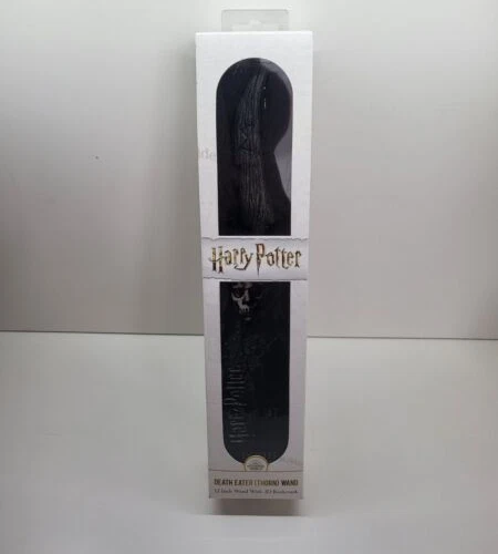 PVC BAGUETTE THE Noble Collection Harry Potter Death Eater Thorn Wand ...