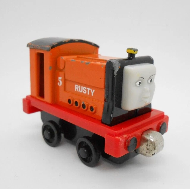 RUSTY THOMAS & Friends Take N Play Series treno giocattolo pressofuso ...