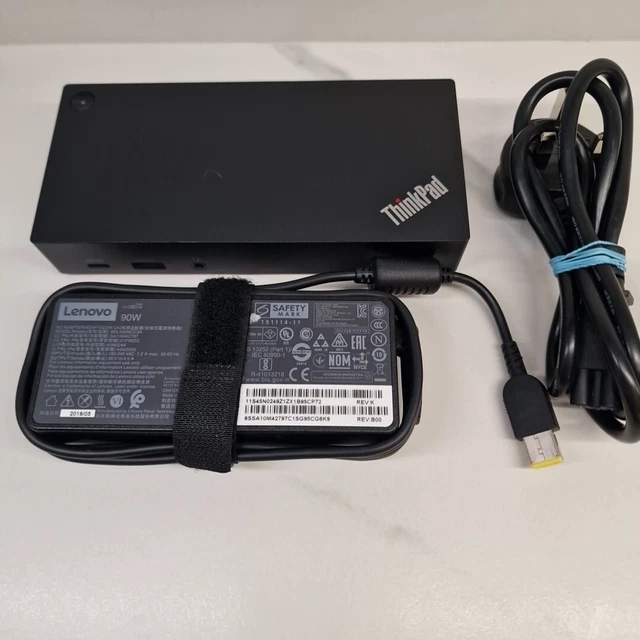 LENOVO 40AS THINKPAD USB-C Dock Gen 2 40AS SD20S97543 03X7609 Inc PSU ...