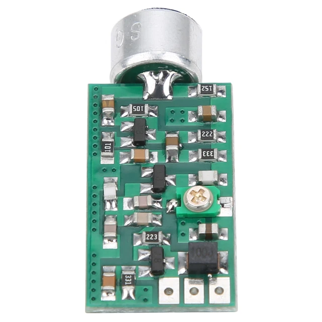 FM MICROPHONE PICKUP Module Wireless Audio Transmitter MIC Electrical ...