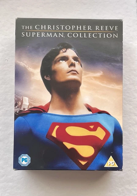 THE CHRISTOPHER REEVE Superman Collection DVD Box Set, 9-Disc Set ...