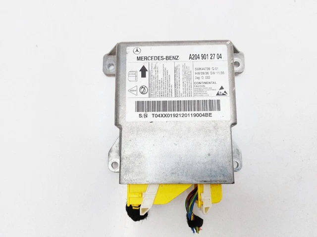 MERCEDES-BENZ C CLASS W204 Airbag Control Module A2049012704 £15.99 ...