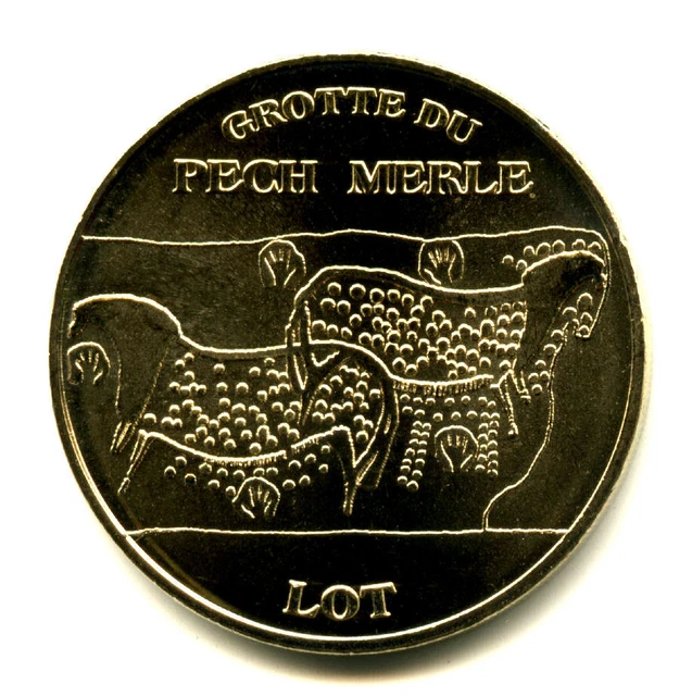 46 CABRERETS GROTTE du Pech Merle, 2025, Monnaie de Paris EUR 5,00 ...