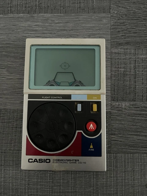 VINTAGE CASIO COSMO Fighter Electronic Handheld Game CG-110 1982 $69.95 ...
