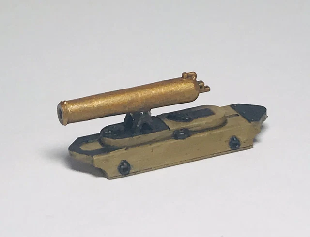 ACW ARTILLERY 12 Pounder Boat Howitzer Cannon Picket Boat (1/56) 28mm ...