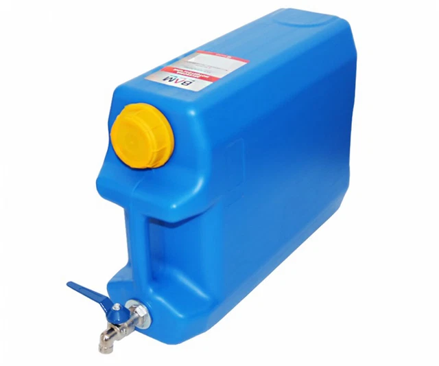 TRINKWASSERKANISTER BEHÄLTER 10L Auslaufhahn Hahn Wassertank Camping ...