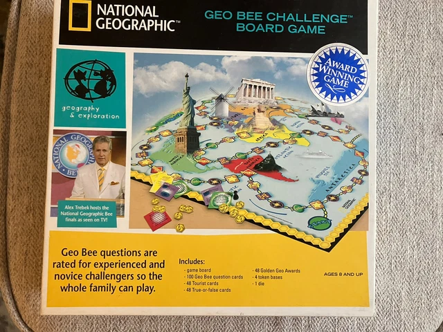 NATIONAL GEOGRAPHIC GEO Bee Challenge Educational Board Game | Good ...