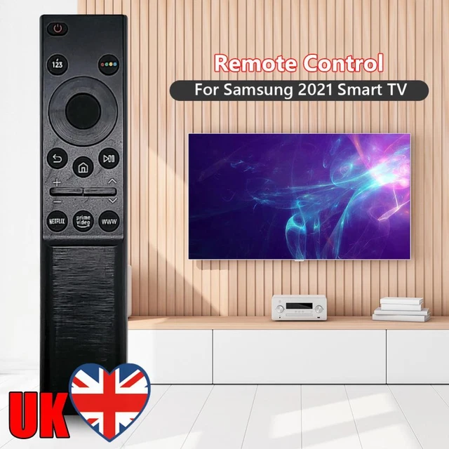 PORTABLE REMOTE CONTROL Battery Powered TV Controller for Samsung 2021 ...