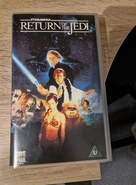 STAR WARS - Return Of The Jedi (1983) Original 1989 CBS FOX VHS Video £11.99 - PicClick UK