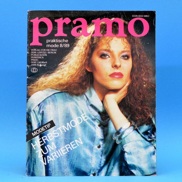 DDR PRAMO 8 1989 Praktische Mode Schnittmuster Kleider Junge Mode ...
