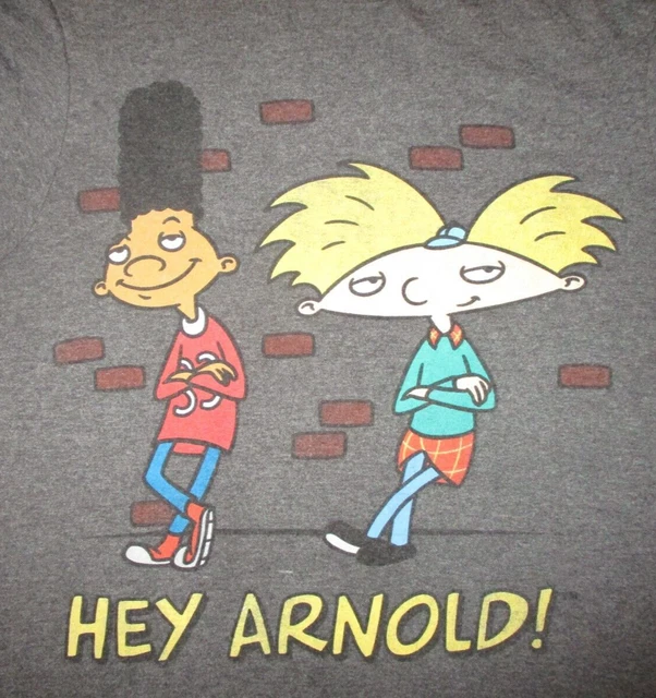 HEY ARNOLD! NICKELODEON T-Shirt Shortman Gerald Johanssen Adulti ...