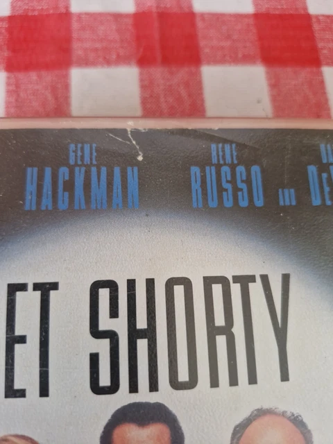 GET SHORTY, VHS PAL Video, 1997 Gene Hackman John Travolta MGM, Cert 15 ...