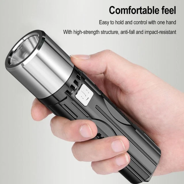 SUPER STRONG ILLUMINATION Thumb Flashlight 3 Gear Led Flashlight EUR 10 ...