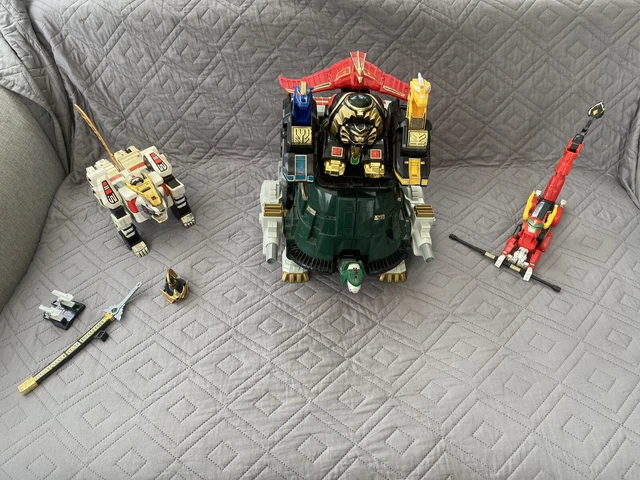 MIGHTY MORPHIN POWER Rangers Thunder Megazord / Tiger Zord / Tor The ...