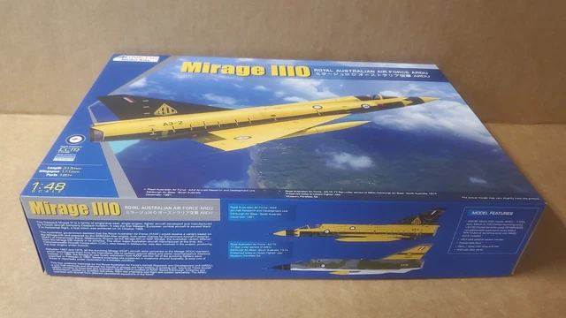 KINETIC 1/48 MIRAGE IIIO Royal Australian Air Force ARDU (48145) NEWEST ...