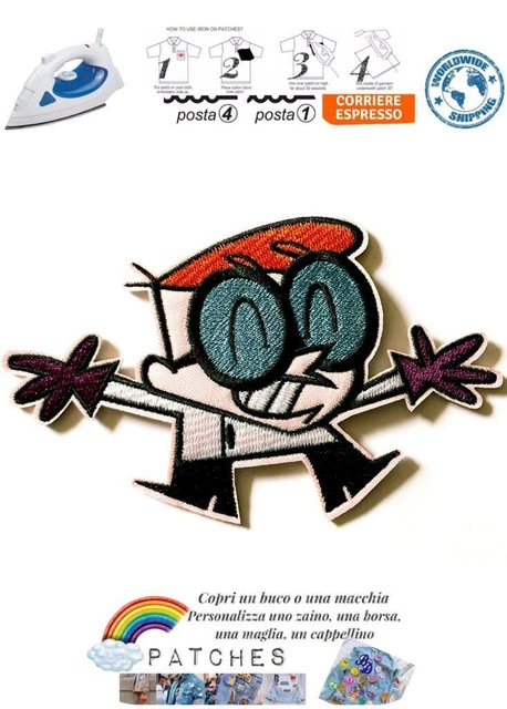 TOPPA TERMOADESIVA IL laboratorio di Dexter's Laboratory patch ...