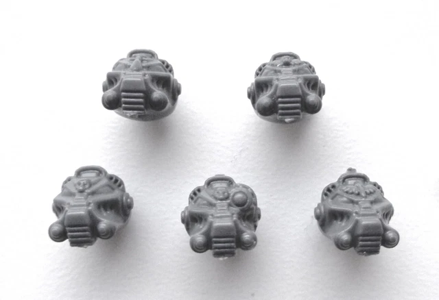 WARHAMMER 40K X5 Space Marine Dark Angels Deathwing Terminator Helmets ...