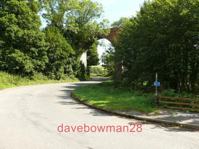 PHOTO LUCE Viaduct View Along The Road To Glenluce Which Passes ...