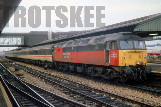 35MM SLIDE BR British Rail Diesel Loco 47772 Class 47 Reading 1996 ...