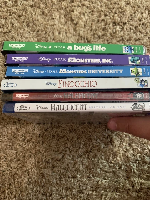 NEW DISNEY PIXAR dvd movies bundle blu ray free shipping brand new lot ...