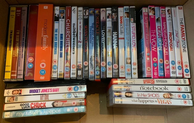 DVD BUNDLE 54 discs in total rom-com/comedy/movies/films/tv £20.00 ...