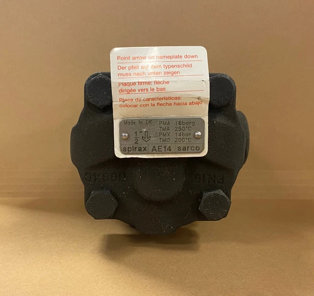 SPIRAX SARCO AE14 1/2" Automatic Air Vent Trap for Liquid Systems SG ...