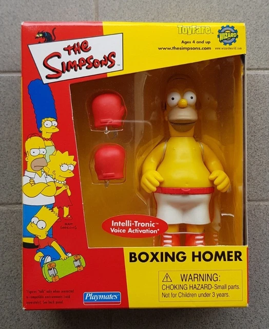 THE SIMPSONS MASCOT homer PLAYMATES world of springfield intelli-tronic ...