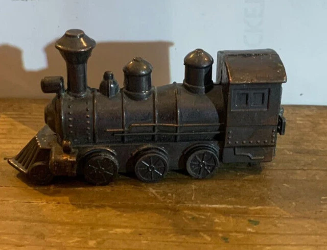 VINTAGE MINTATURE DIE-CAST Metal Train Steam Locomotive Pencil ...