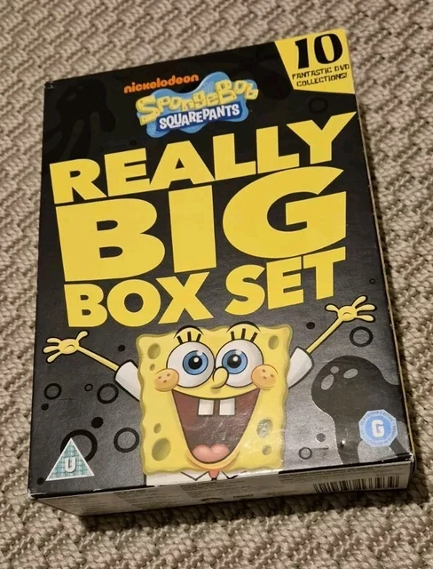 SPONGEBOB SQUAREPANTS: REALLY Big Box Set [DVD] - DVD Complete 10 Set ...