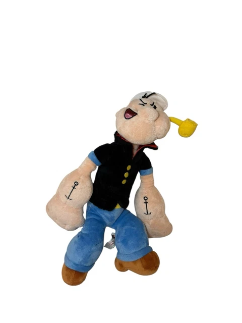 POPEYE THE SAILOR Man Soft Toy Plush 12" By PMS 2008 Soft Toy Plush £14 ...