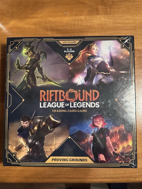 RIFTBOUND LEAGUE OF Legends TCG Proving Grounds Deck Box Sealed New ...