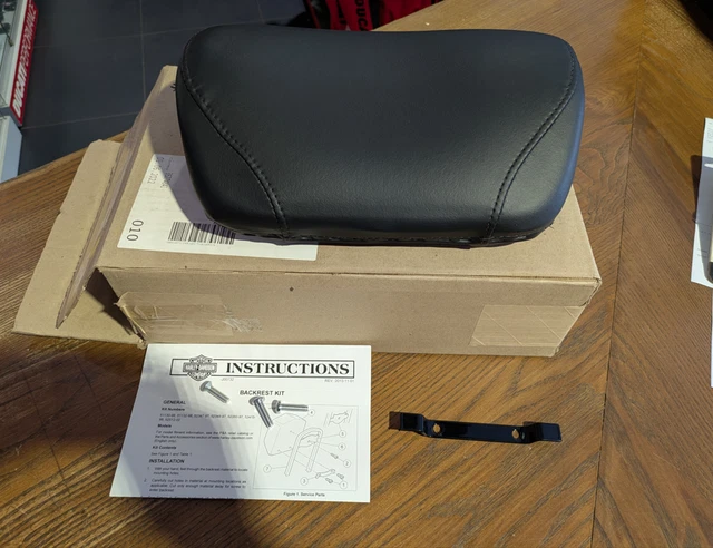 HARLEY-DAVIDSON® BACK REST pad FLSTS Style 51132-98 (Used) £55.00 ...