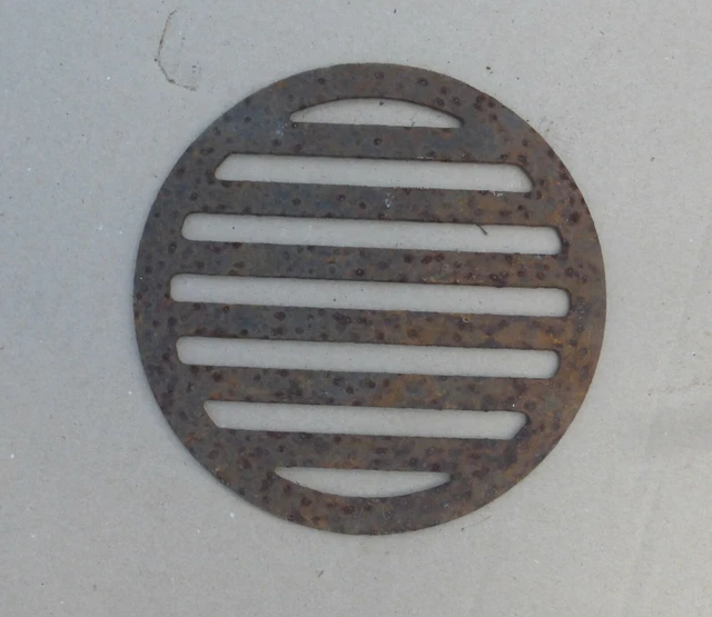 OFEN GITTER ROST Ascherost Schachtabdeckung Roste Gitterrost rund ...