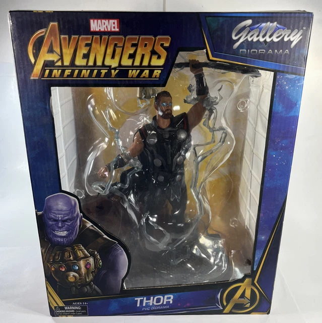 AVENGERS INFINITY WAR Movie Thor PVC Diorama Figure Statue Diamond ...
